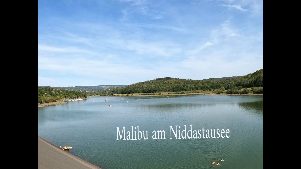 Niddastausee im Vogelsbergkreis - YouTube
