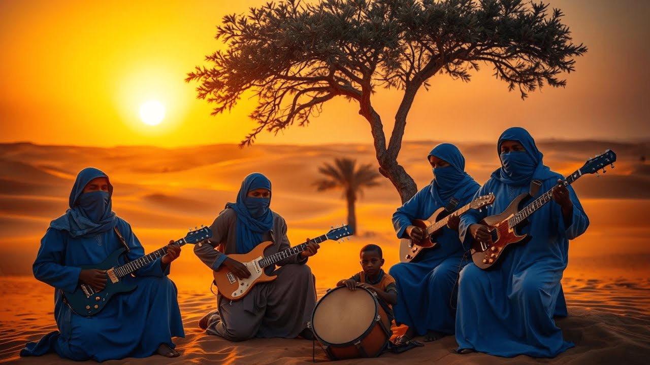 Tinariwen Tuareg Blues | Sahara African Meditation Music with Relaxing ...