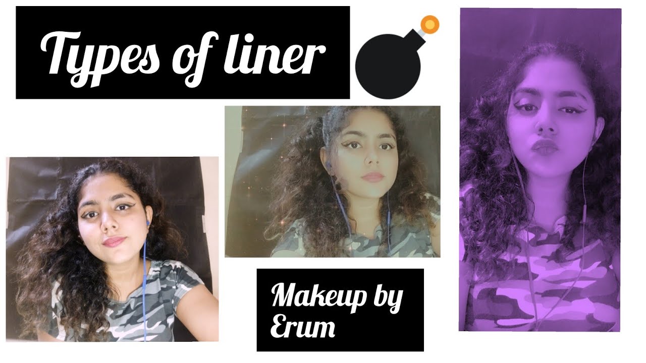 #liners /#tutorial / easy to do/Types of liner / easy steps / makeup by ...