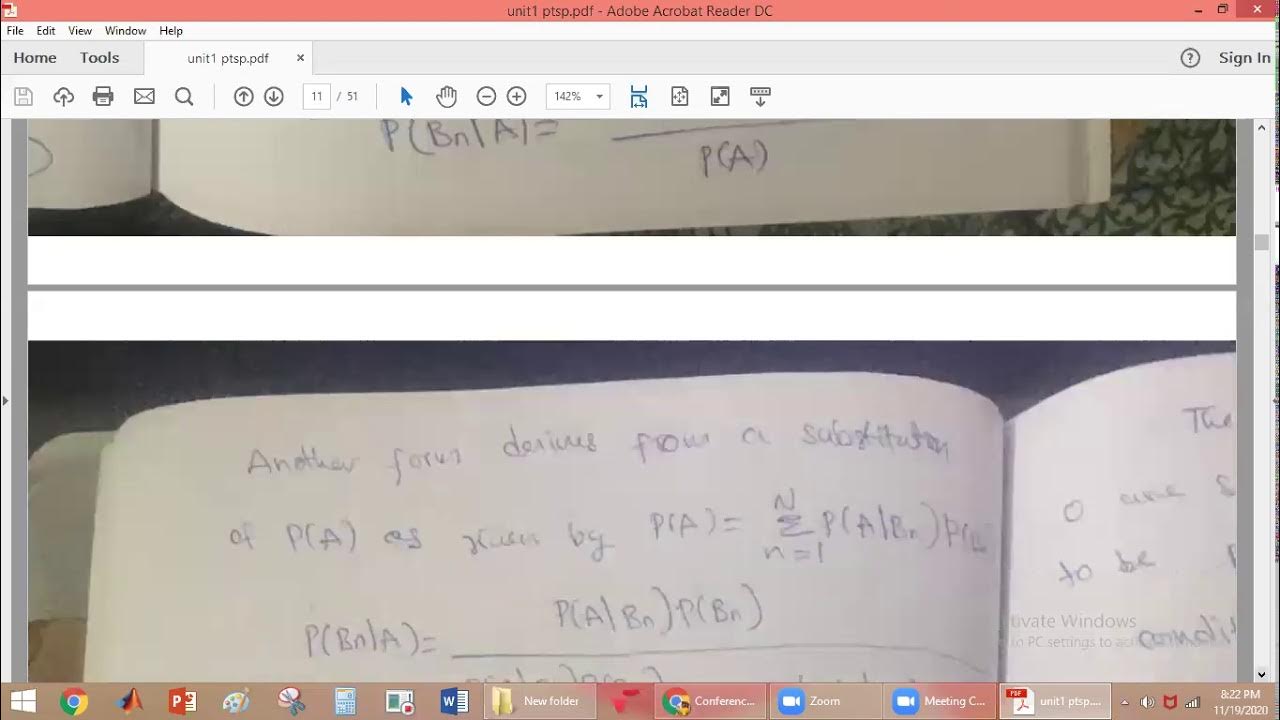 PTSP 10: Bayes theorem/ECE/B.Tech/JNTU/PTSP - YouTube