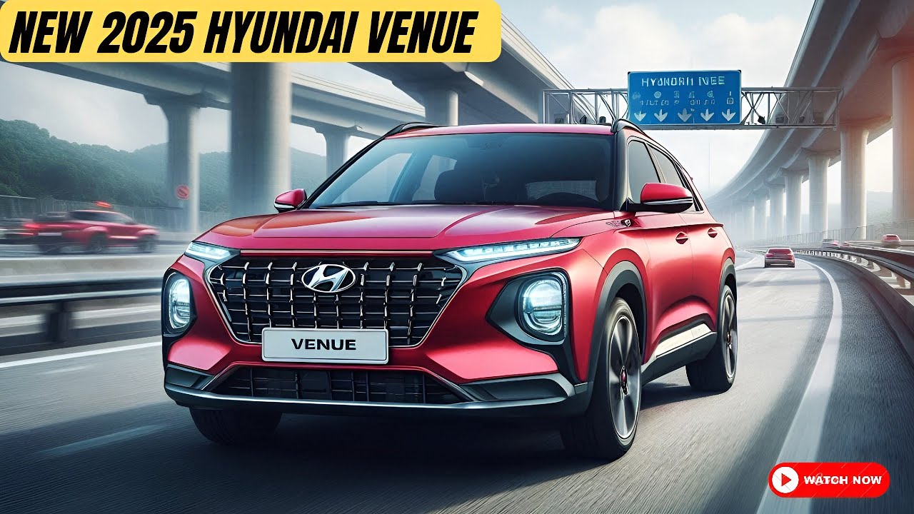 2025 Hyundai Venue Is Here - SUV That Provides Driving Comfort Anywhere ...