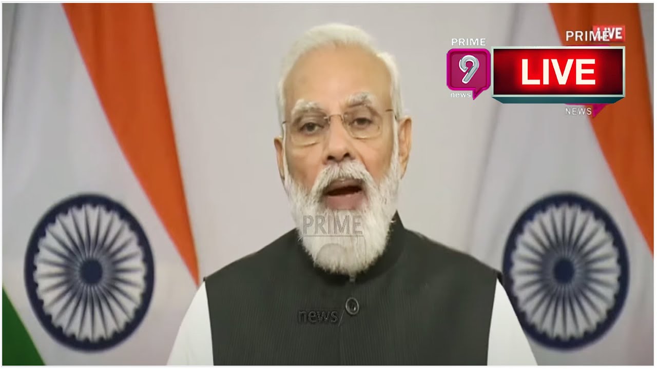 PM Modi LIVE | PM Narendra Modi Addresses Nation LIVE | Prime9 News ...