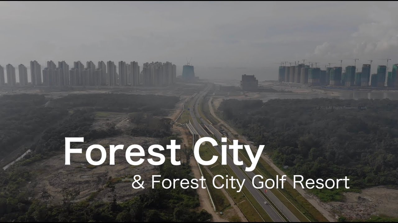 Forest City & Golf Resort - Progress as 11 December 2018 - YouTube