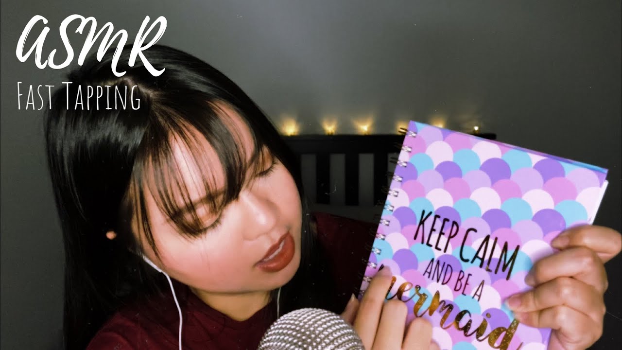 ASMR | Fast Tapping & Scratching💨 (Not Very Fast But Fast😂) - YouTube