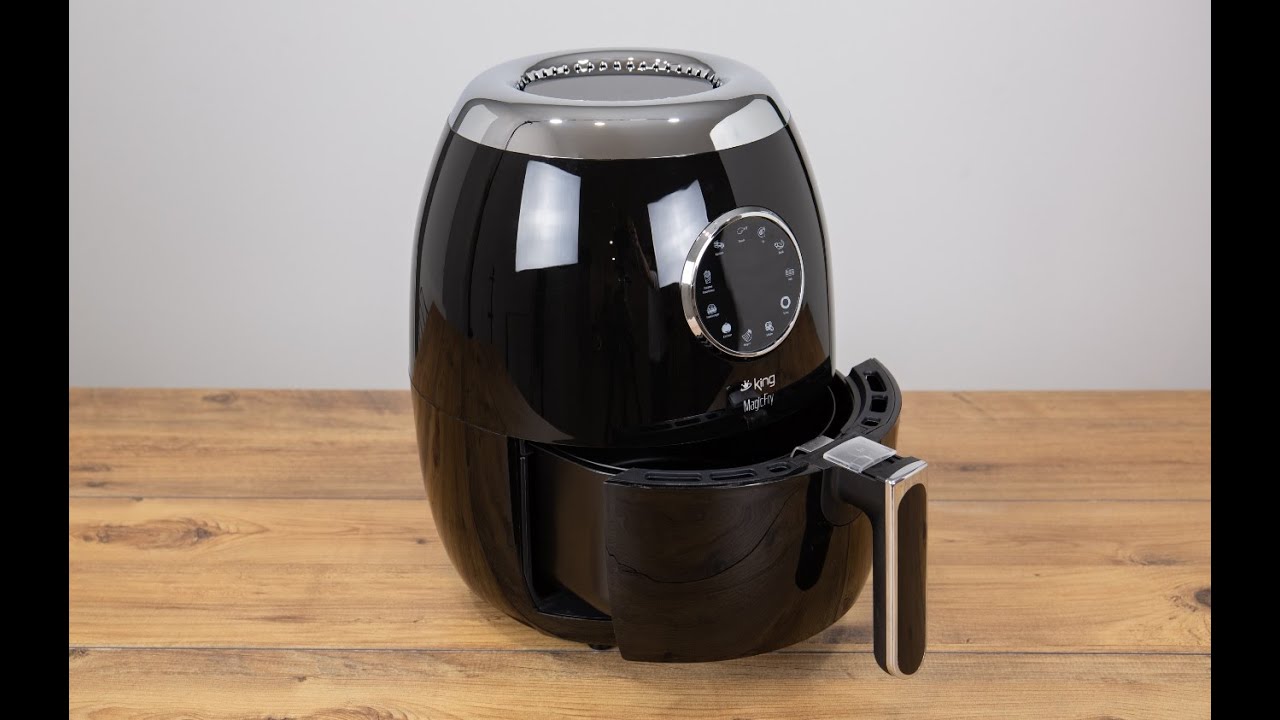 King KYF27 Magic Fry Sıcak Hava Fritözü Ürün İnceleme - YouTube