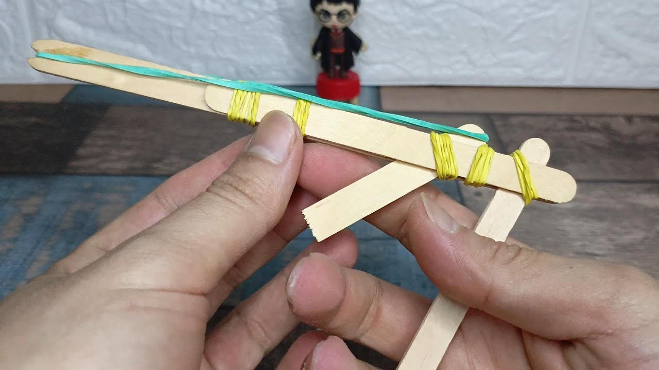 Como Hacer una Pistola con Palitos de Paleta | DIY | Step by Step ...