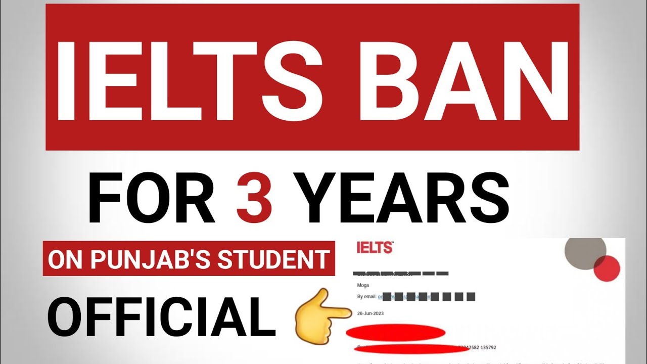 Breaking news for ielts students | IELTS 3 year ban on Student | 6 July ...