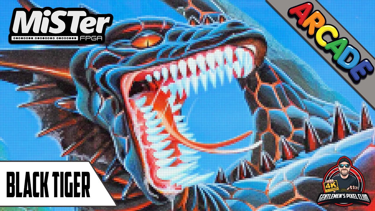 Black Tiger / MiSTer FPGA / Arcade - YouTube