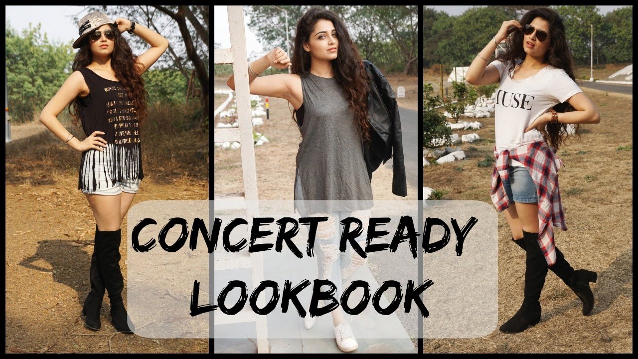 Get concert ready!! || Outfit Inspiration || LOOKBOOK - YouTube