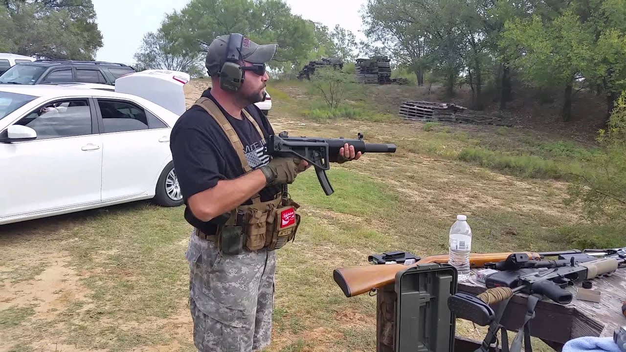 B&T Folding MP5 Stock - YouTube