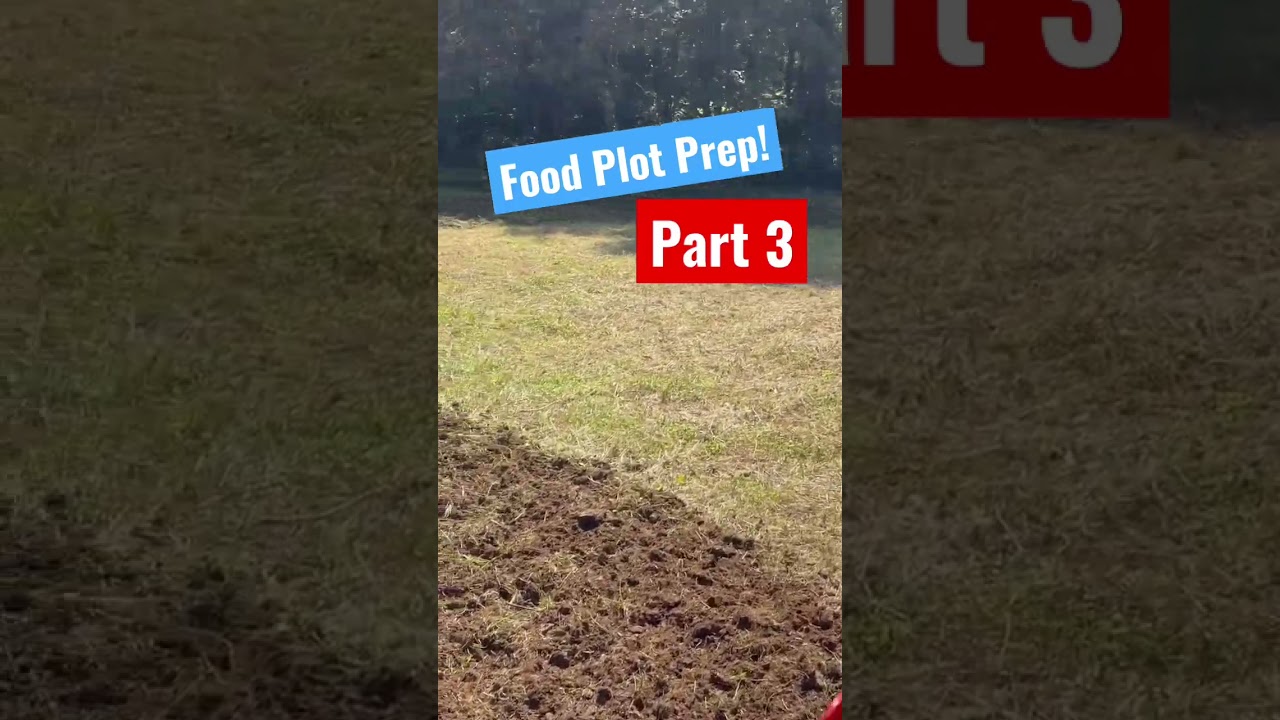 Food Plot Prep! (Part 3)#shorts #foodplots #deerhunting #plantingseeds - YouTube