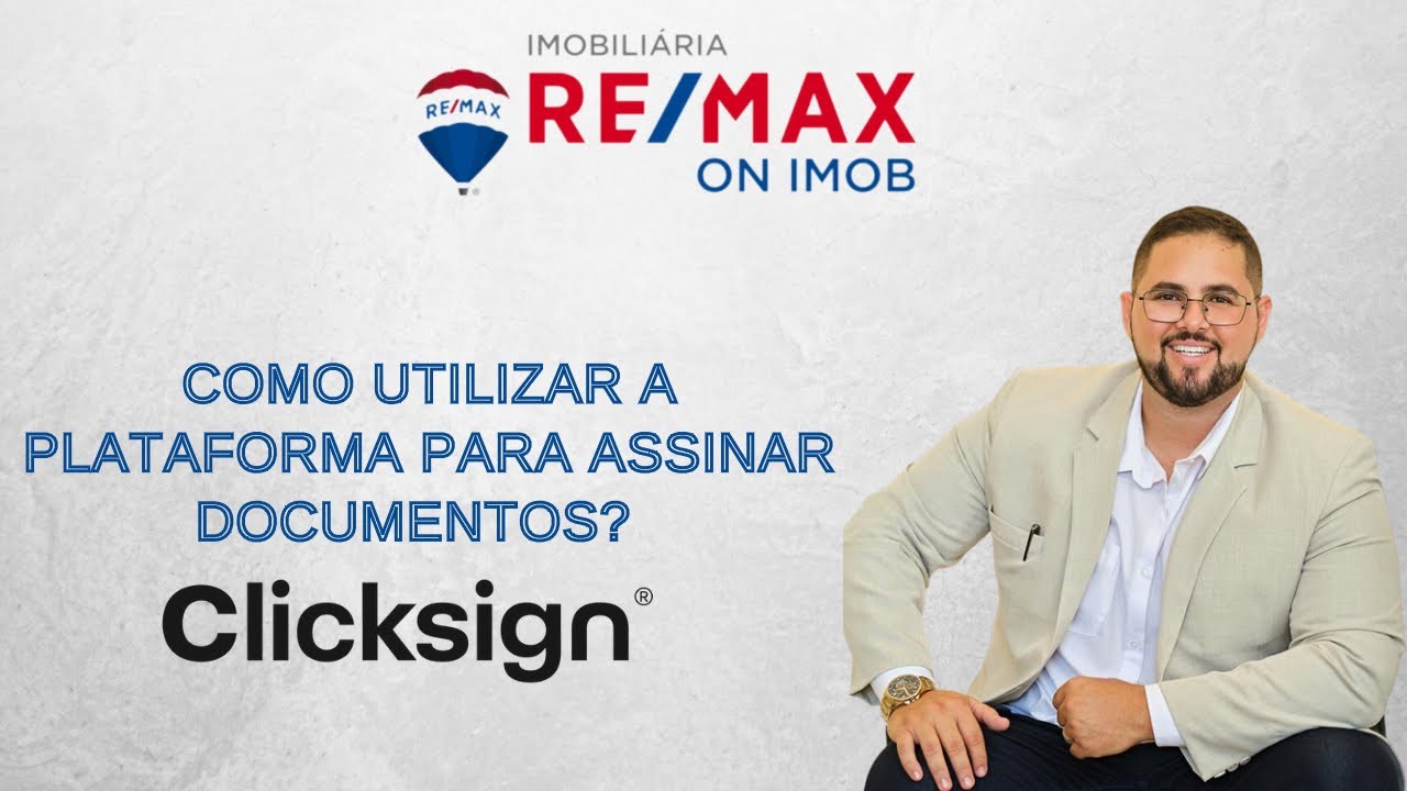 Como Utilizar a plataforma Clicksign para assinar documento! - YouTube
