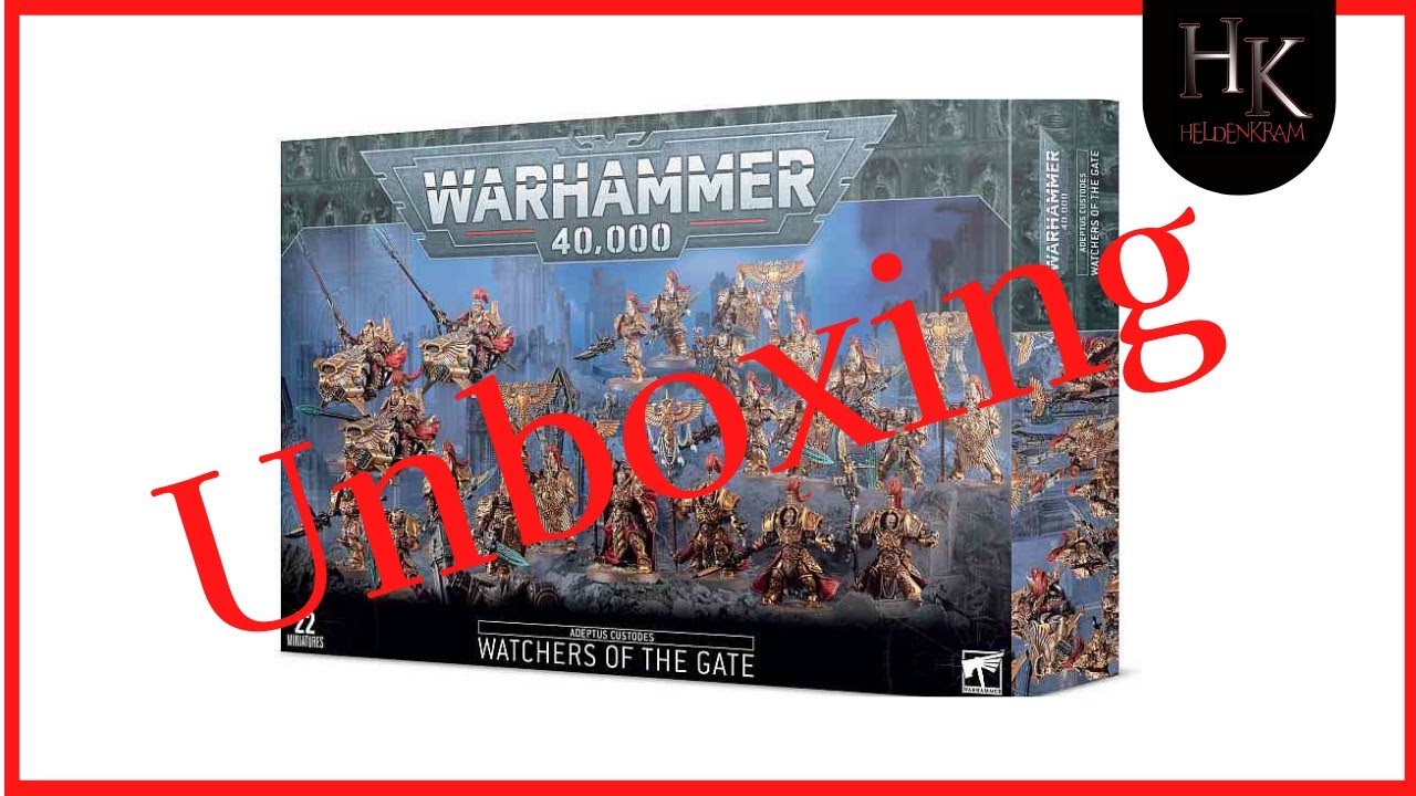Adeptus Custodes: Watchers of The Gate / Battleforce Box 2022 ...