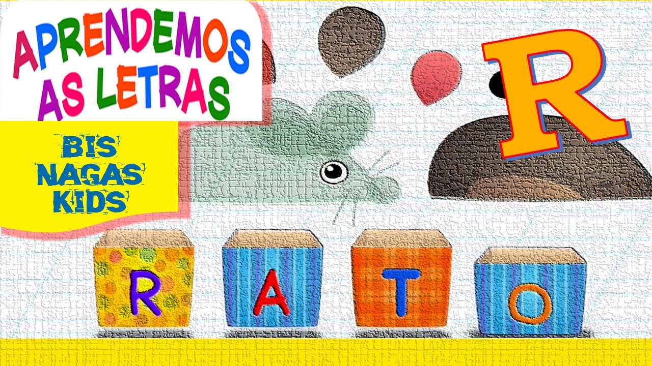 Letra R - Bini Super ABC Para Crianças - Alfabeto para Crianças / Jogo ...