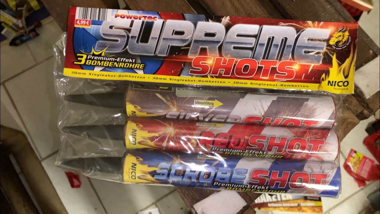 Supreme Shots Nico 4.99€ (Single-Shots) - YouTube