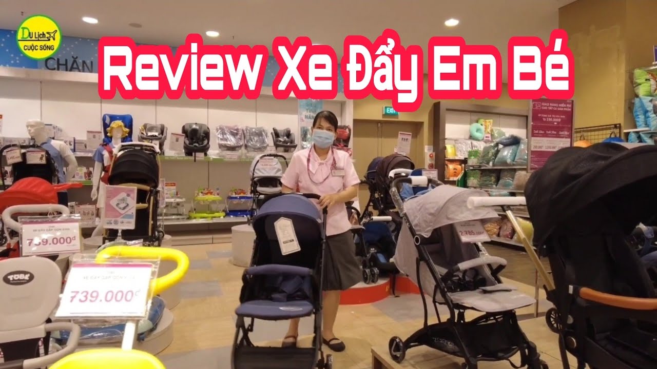 Review Xe đẩy Em Bé | Xe baby | Trung Tâm Thương Mại Aeon Mall Bình Tân ...