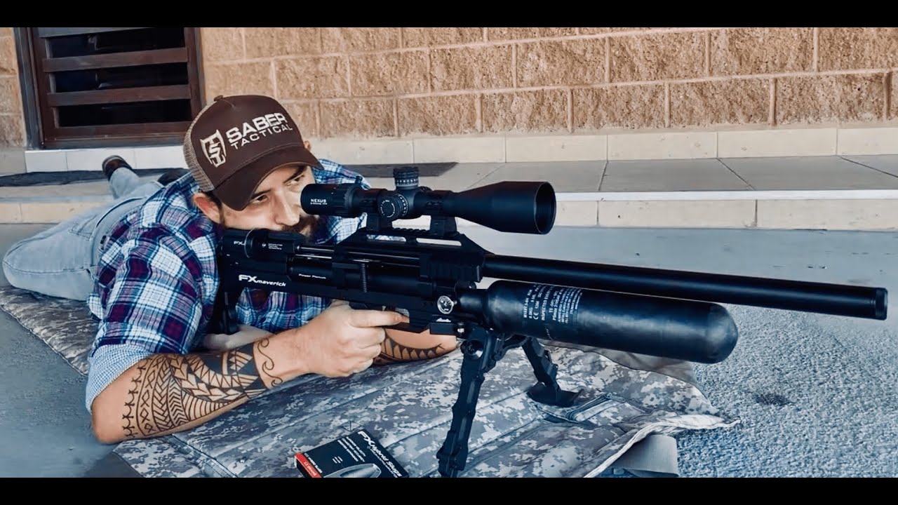FX MAVERICK SNIPER CAL 22 PRUEBA DE GRUPOS - YouTube