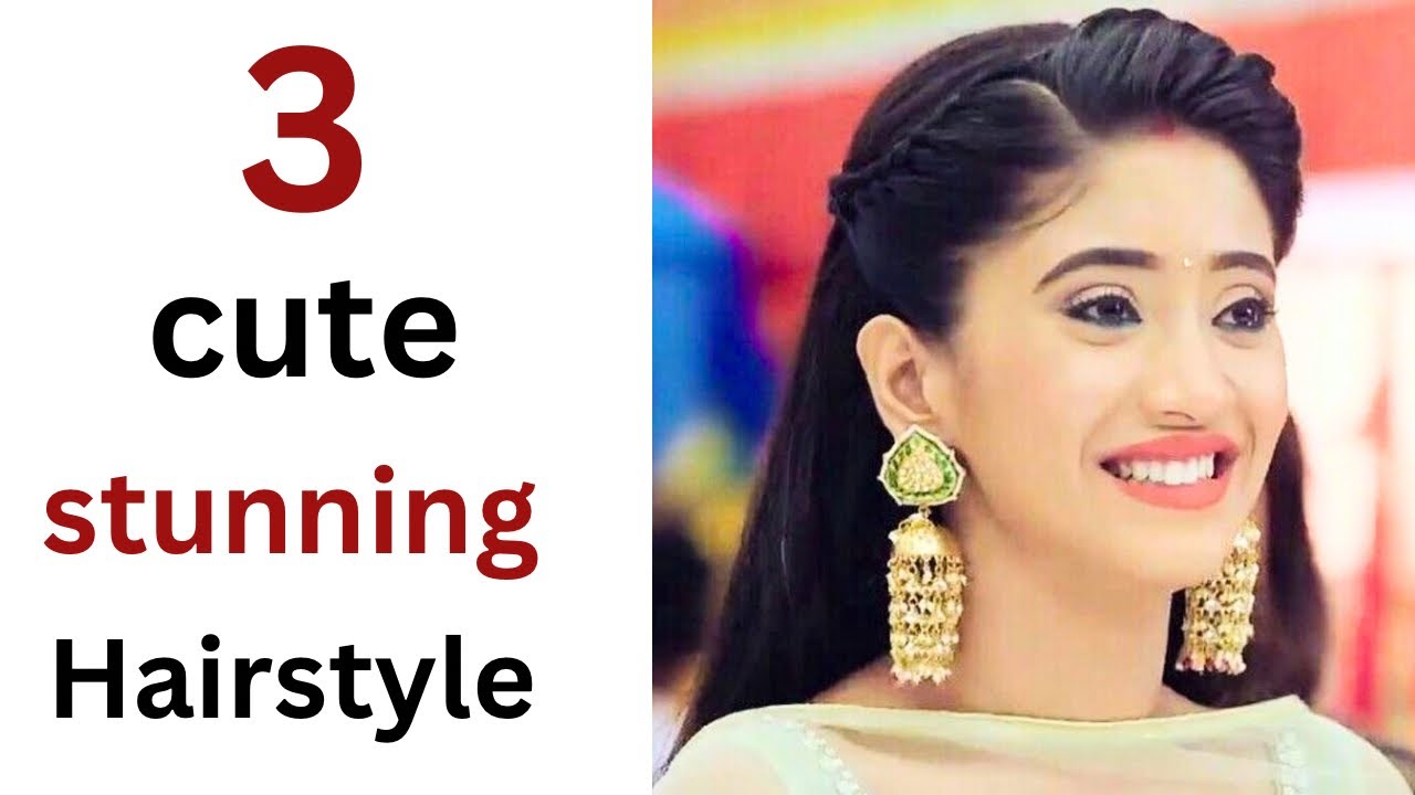 3 Simple and Easy hairstyle |new hairstyle for girls | open hairstyle ...