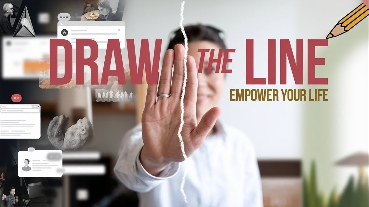 Draw the Line: Empower Your Life with Boundaries - YouTube