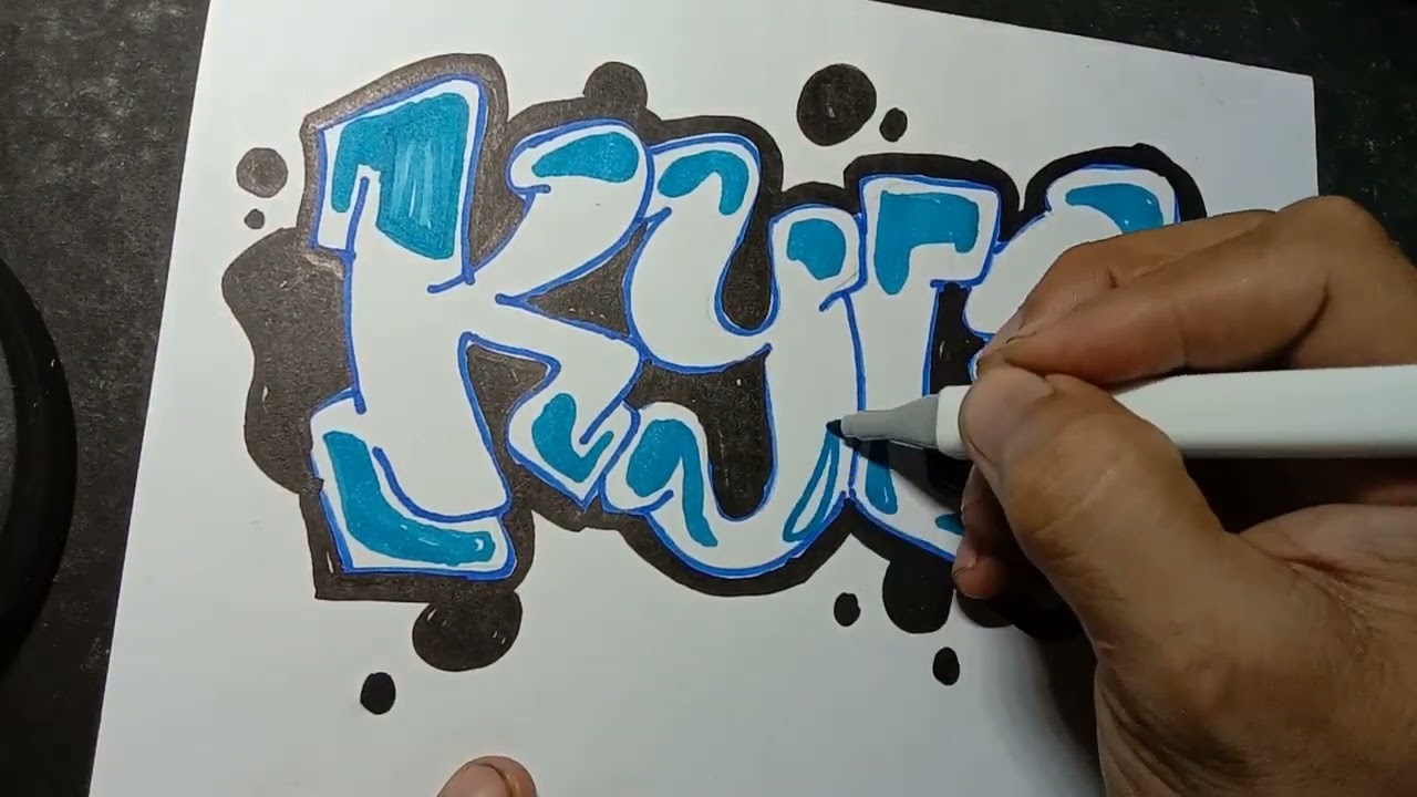 The Name Kyle In Graffiti