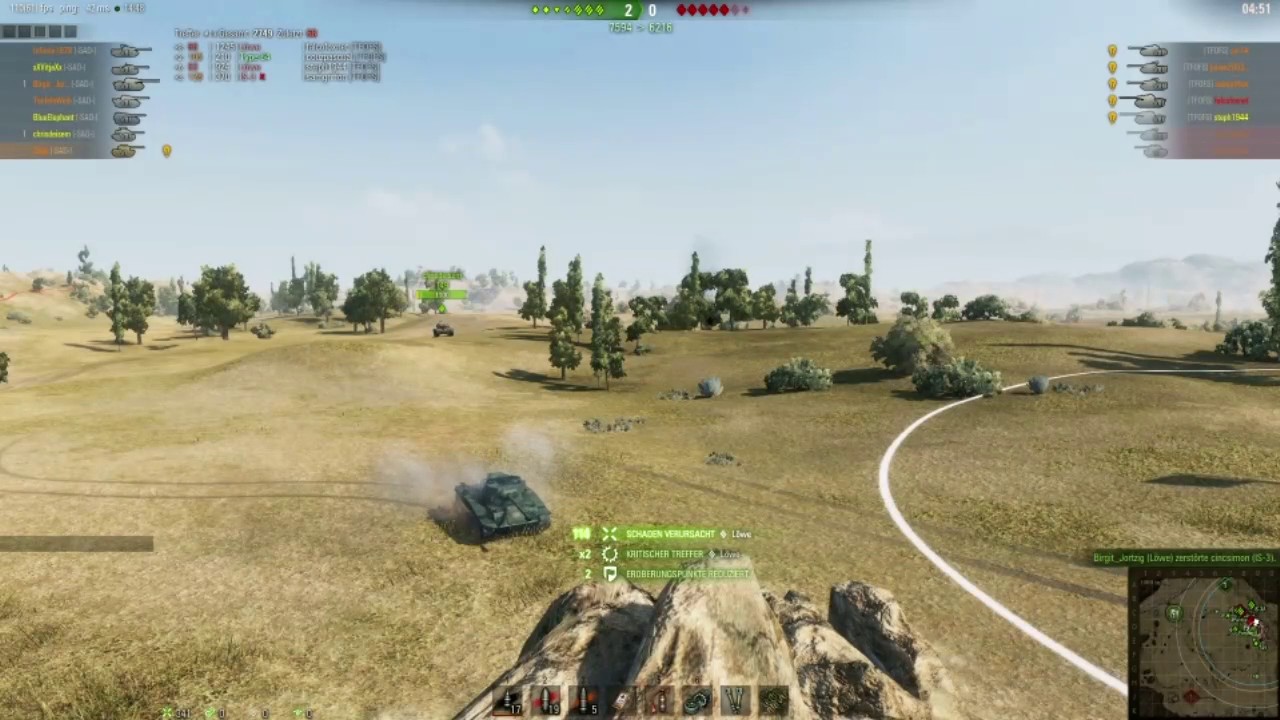 World of Tanks - [-SAD-] Team Battle (Steppes) - YouTube