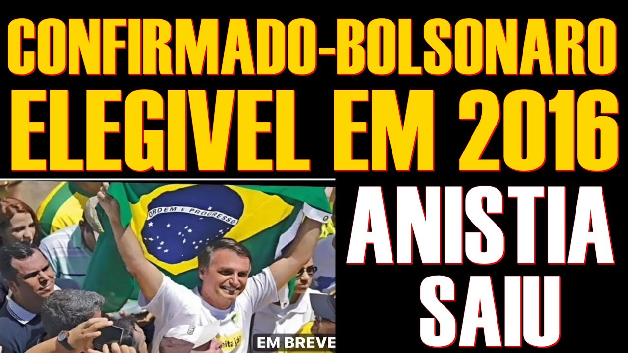BOLSONARO ELEGIVEL 2026- IRUUUUU - YouTube