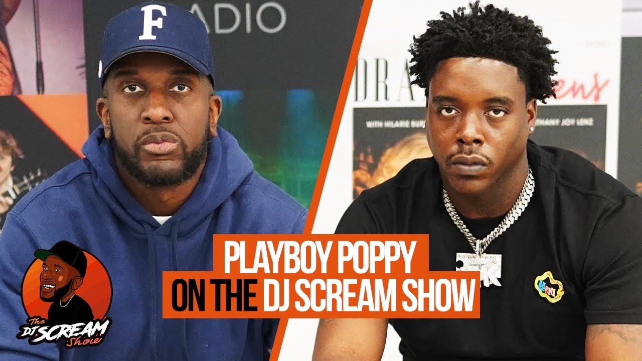 Playboy Poppy On The DJ Scream Show! - YouTube