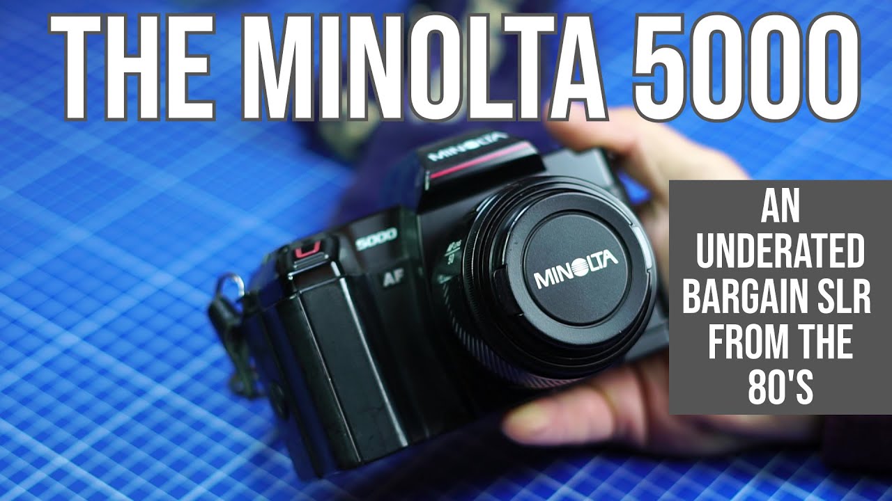 The Minolta 5000 - perfect to start flim photography ! - YouTube