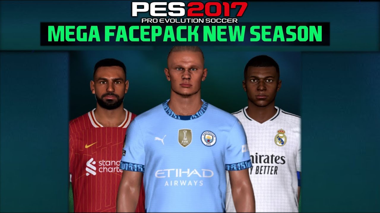 PES2017 | MEGA-FACE-PACK SEASON 2025 | 11/23/24 | PC - YouTube