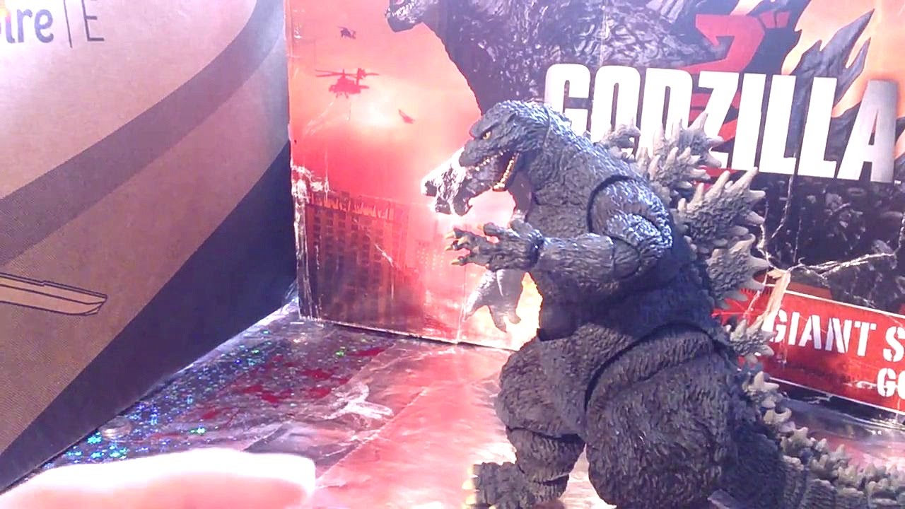 Sh Monsterarts Godzilla 1995 Birth Ver Short Review Youtube