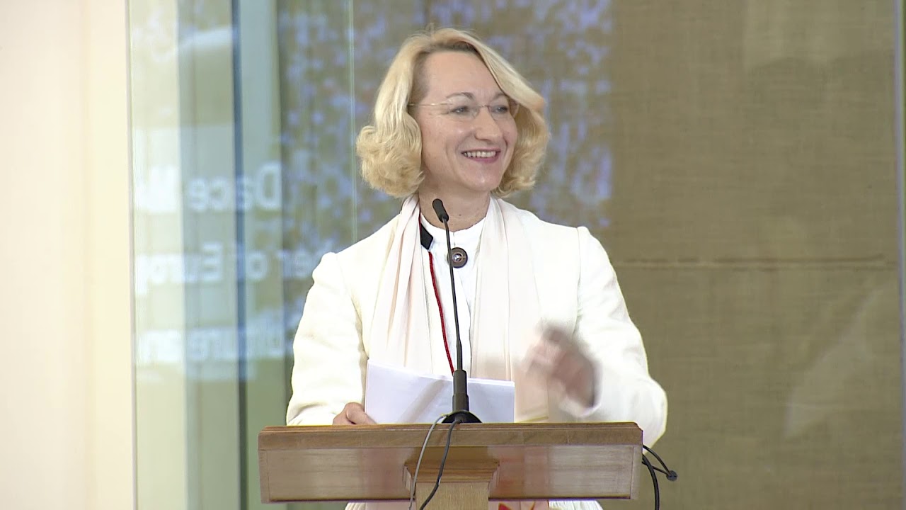 Ms Dace Melbarde addresses the International Women's Conference 2020 ...