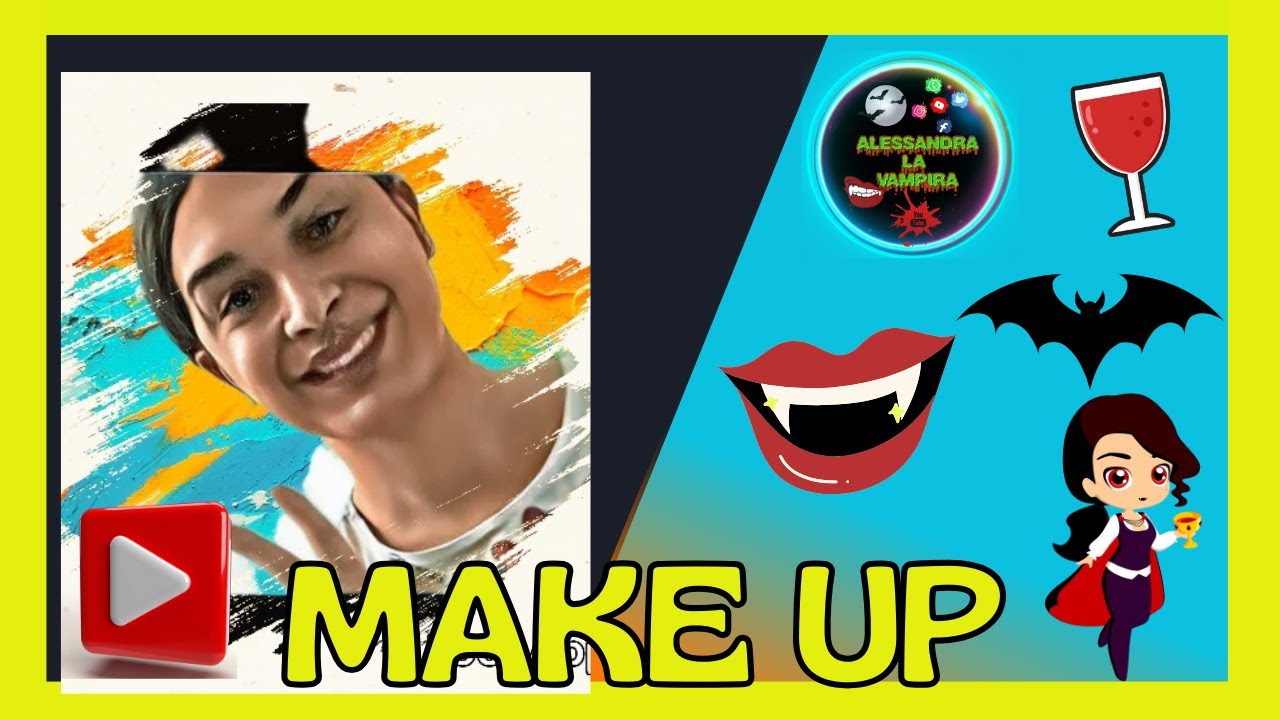Make up 👻🎃🧙🏻‍♂️🕸️🕷️ - YouTube