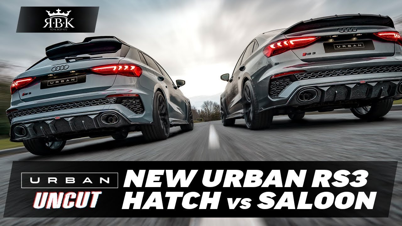 Urban Automotive Audi RS3 8Y Hatchback & Saloon | Royal Body Kits - YouTube