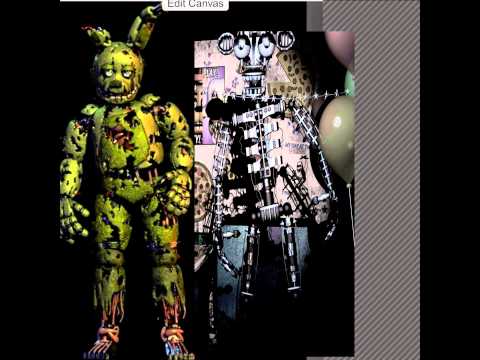 IS THE ENDOSKELETON FROM FNAF 2 SPRINGTRAP'S ENDOSKELETON?!?! - YouTube