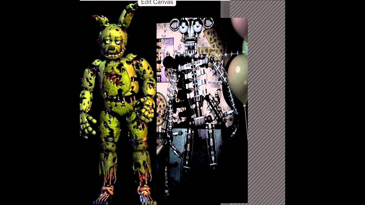 IS THE ENDOSKELETON FROM FNAF 2 SPRINGTRAP'S ENDOSKELETON?!?! - YouTube