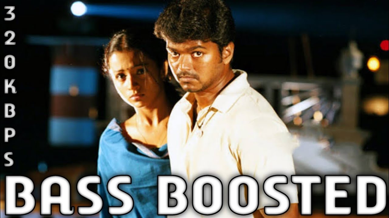 Arjunar Villu || Bass Boosted || Ghilli - YouTube