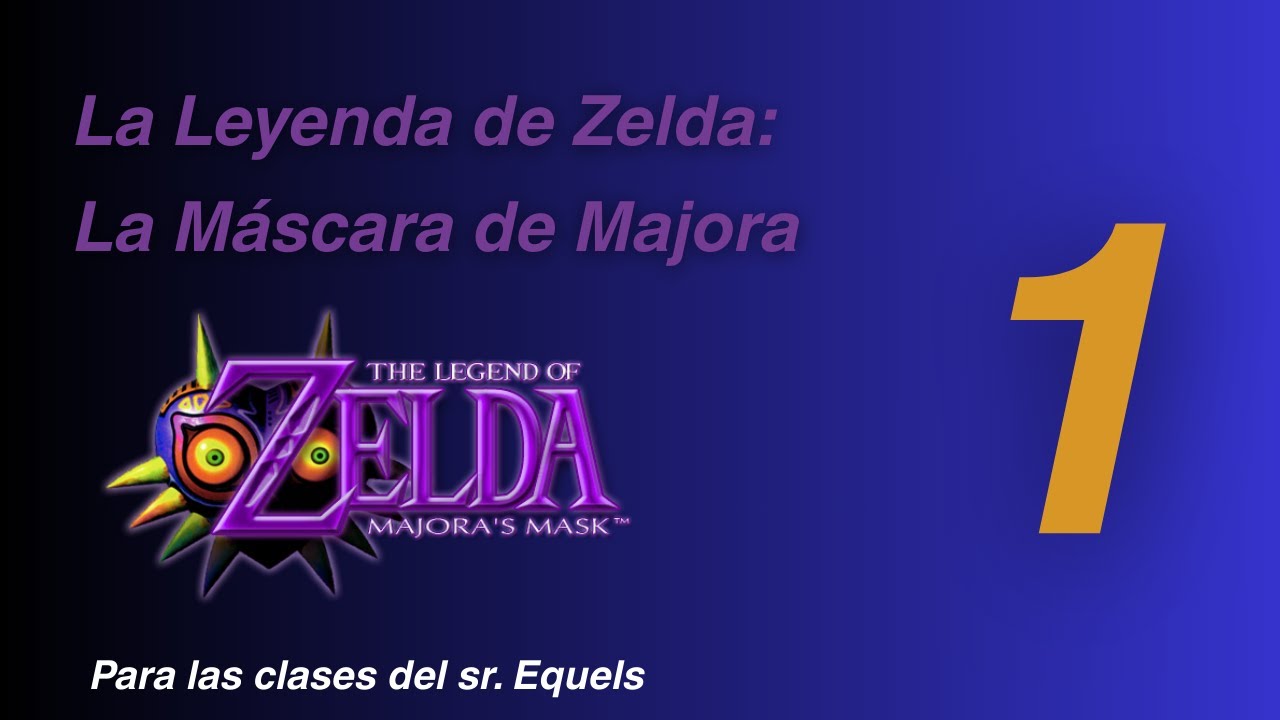 La máscara de Majora -- 1 -- Introducción - YouTube