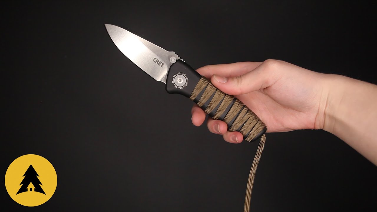 Складной нож CRKT Parascale - YouTube