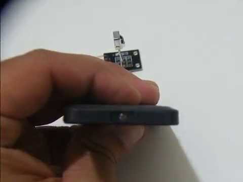 How to check Infrared IR LED remote is working - YouTube