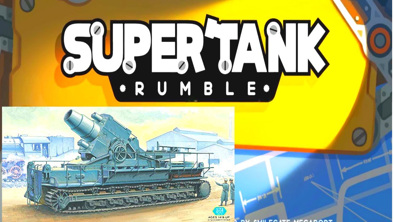 Super Tank Rumble Creations - Karl-Gerät - Mortar Tank - YouTube