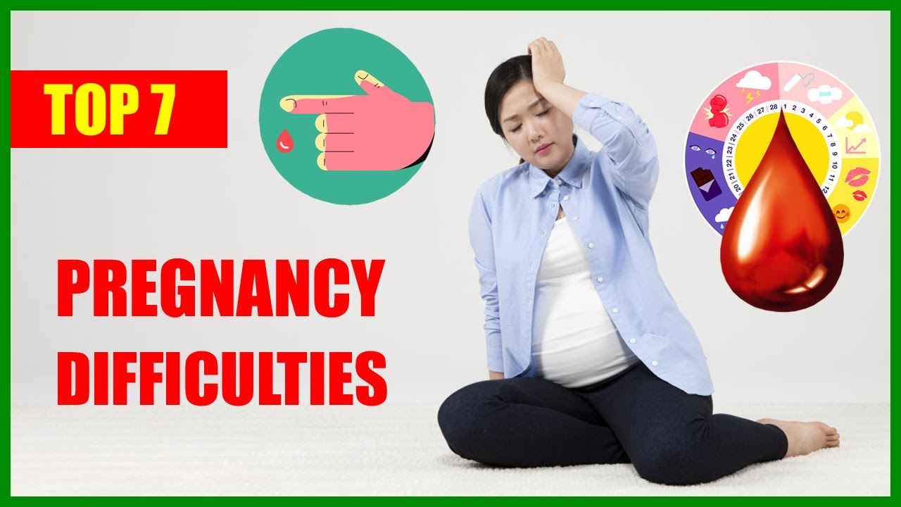 Pregnancy Difficulties – Top 7 Pregnancy Problems During Pregnant - YouTube