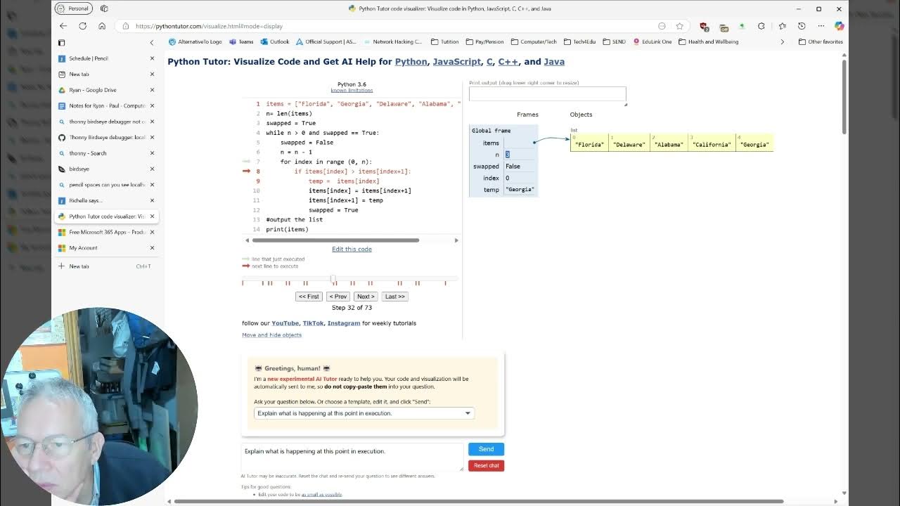 Bubble Sort - Cambridge iGCSE Computer Science - YouTube