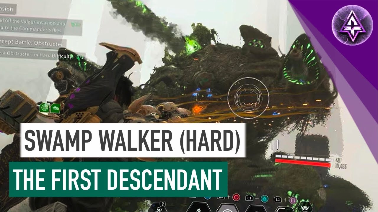 The First Descendant - Swamp Walker (Hard Mode) - Void Intercept Battle ...