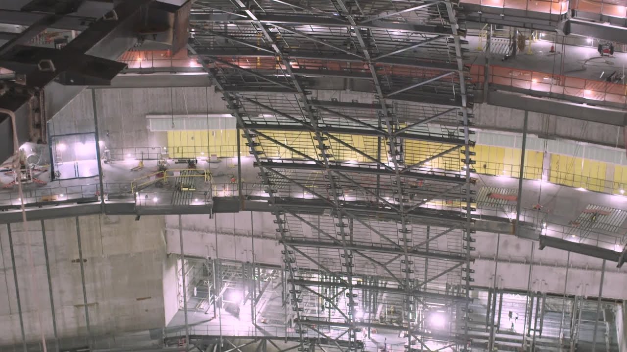MSG Sphere construction update - YouTube