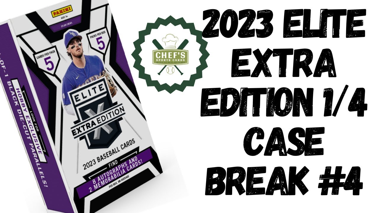 2023 ELITE EXTRA EDITION 5 BOX BREAK #4 - LIVE 3/31/2024 - YouTube