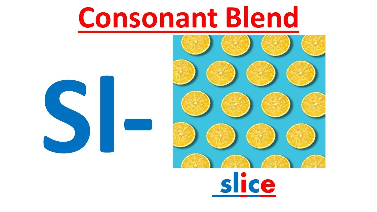 Consonant Blend- Sl - YouTube