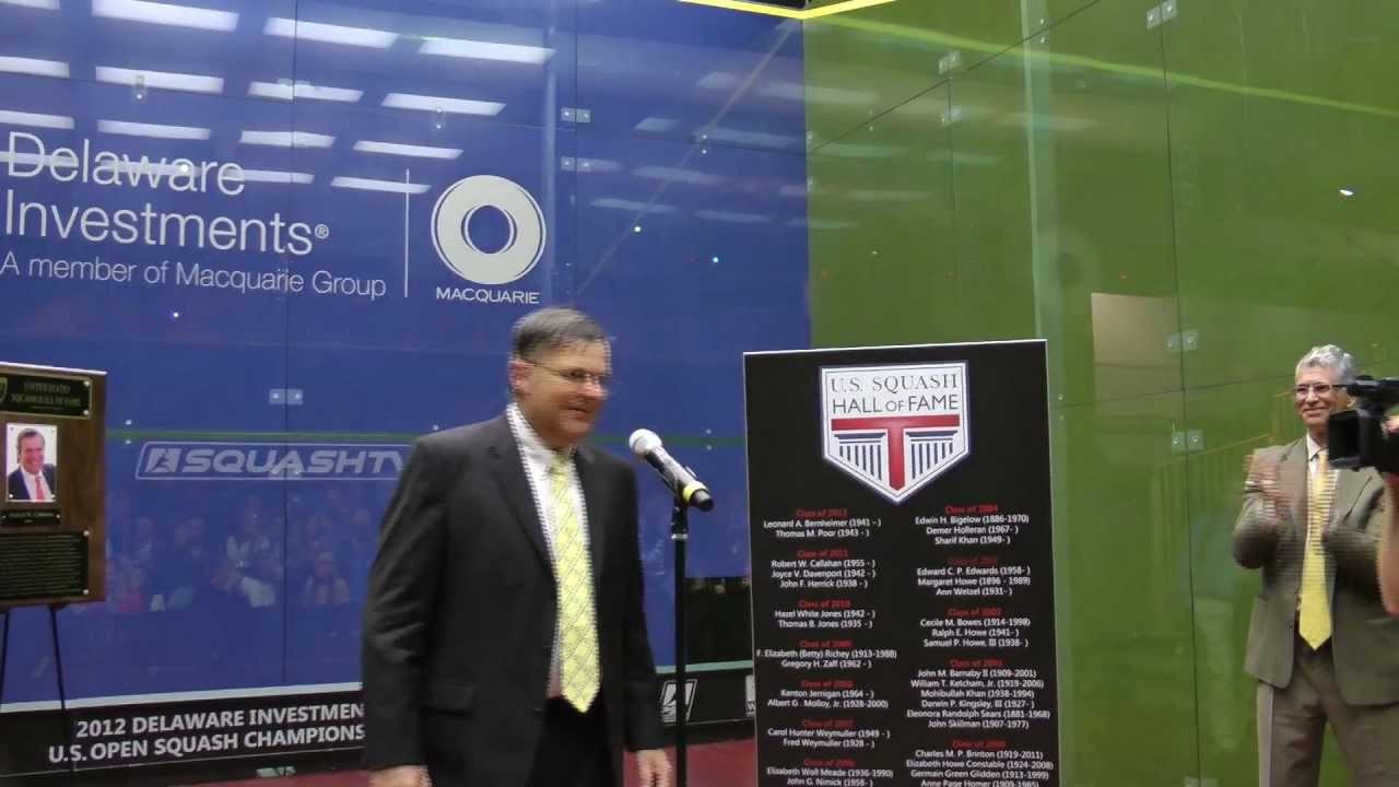 Bob Callahan - U.S. Squash Hall of Fame Induction - YouTube