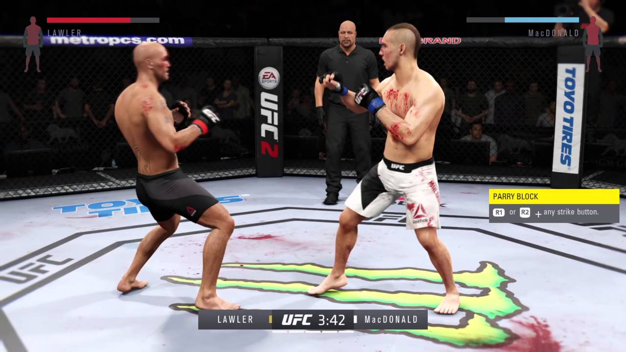 EA SPORTS™ UFC® 2 Intro Fight With Knockout - YouTube