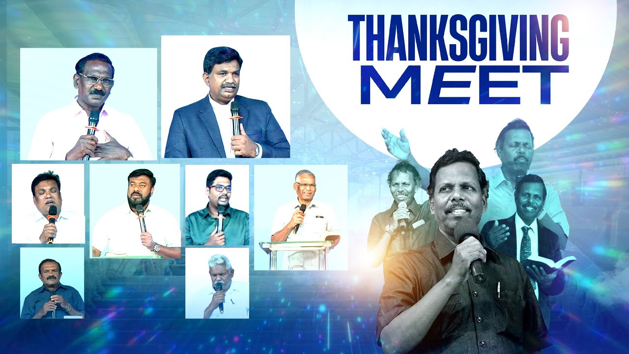 ThanksGiving Meet of Bishop. Soundararaj | Dec 7 | JGM Ministries - YouTube