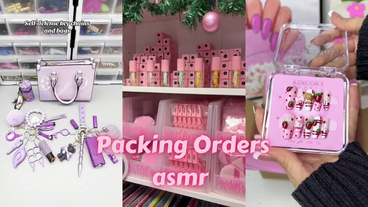 Packing Order asmr version Small Business - YouTube